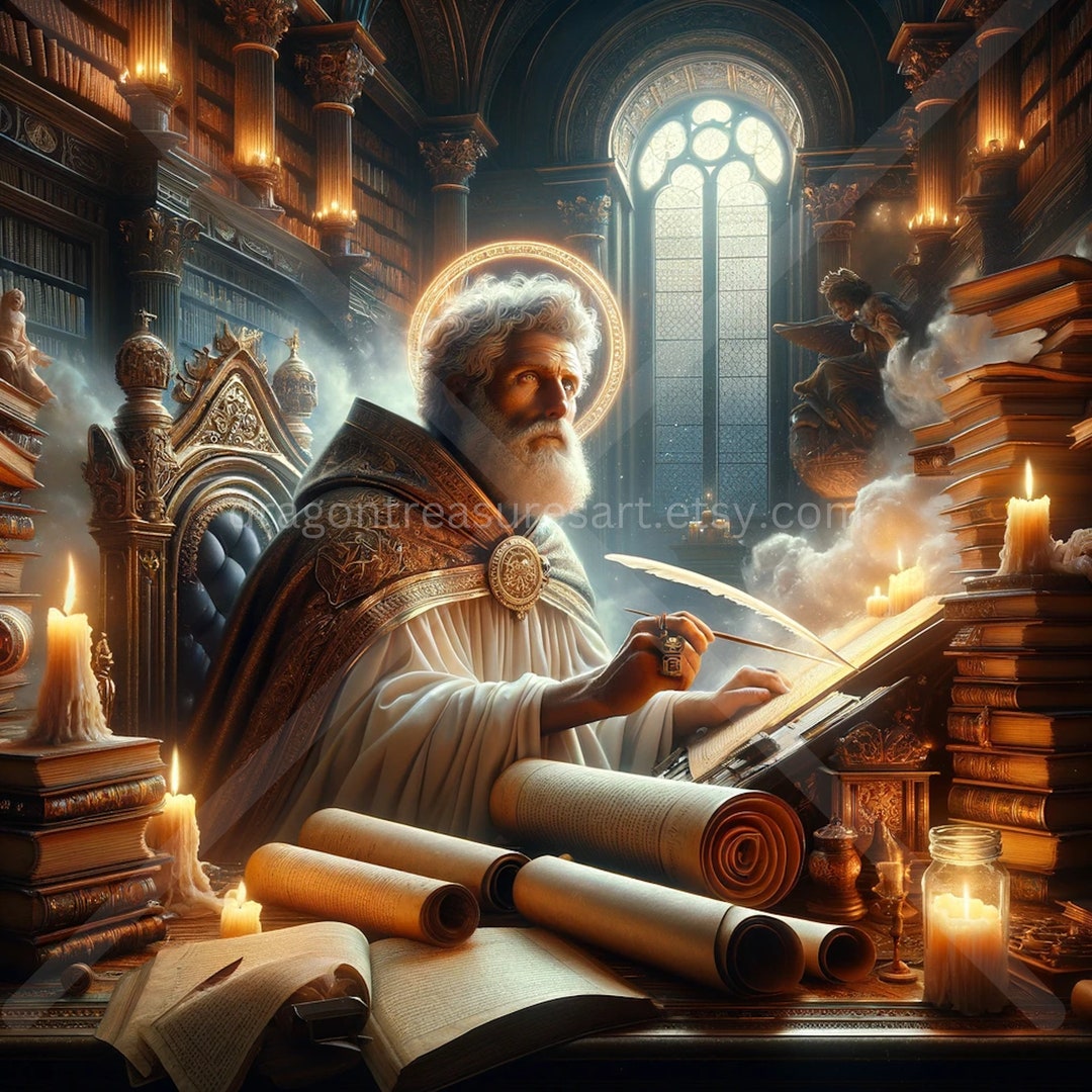 Saint Augustine Download: Digital Art, Instant Downloadable Wallpaper ...