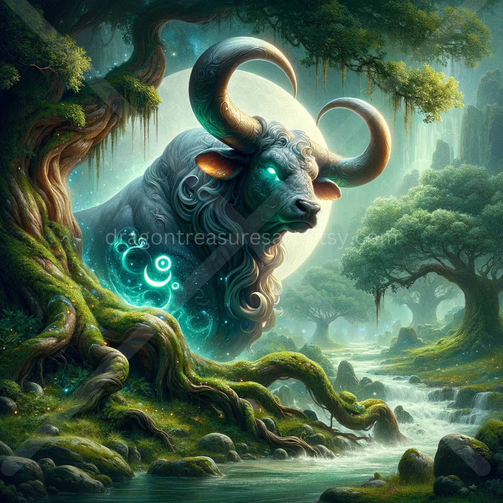 Taurus Download: Digital Art, Instant Downloadable Wallpaper ...