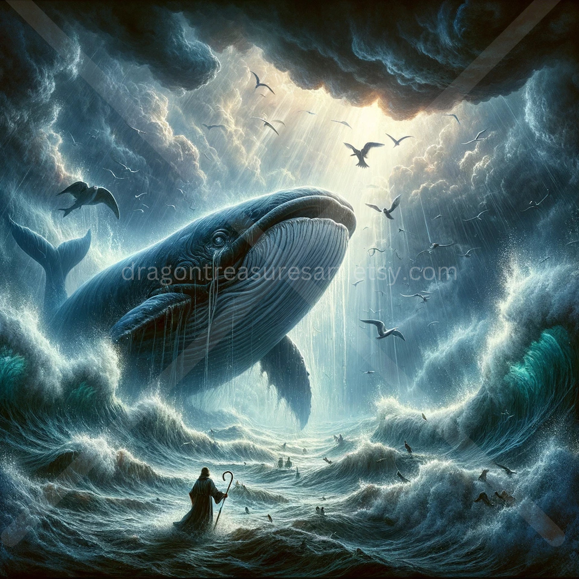 Jonah Download: Digital Art, Instant Downloadable Wallpaper ...