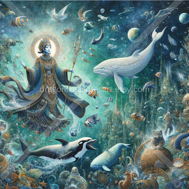 Sedna Download: Digital Art, Instant Downloadable Wallpaper ...