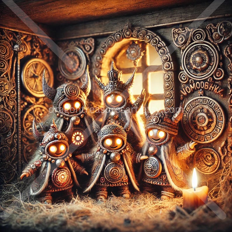 Domovoi Download: Digital Art, Instant Downloadable Wallpaper ...