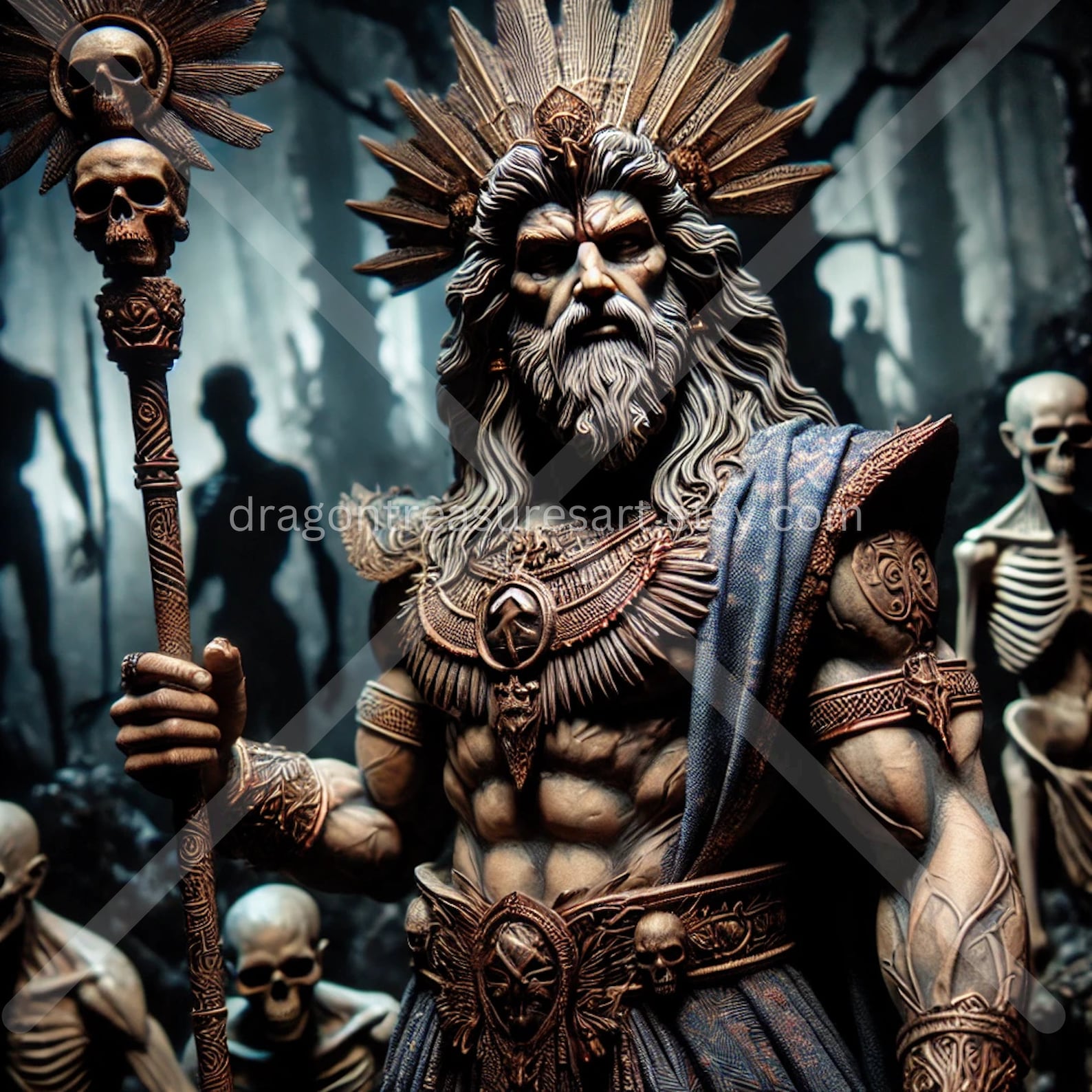 Namtar Download: Digital Art, Instant Downloadable Wallpaper ...