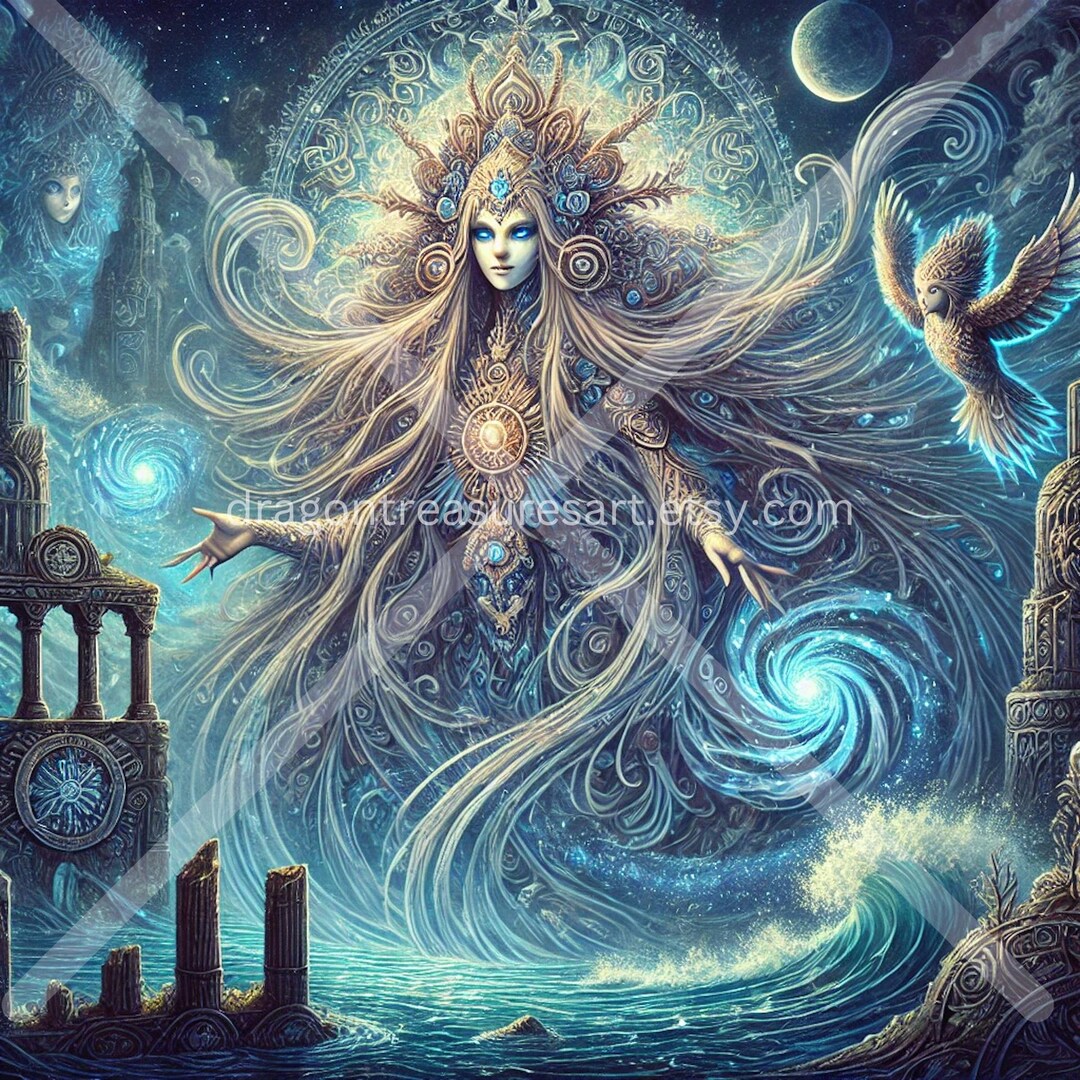 Rusalka Download: Digital Art, Instant Downloadable Wallpaper ...