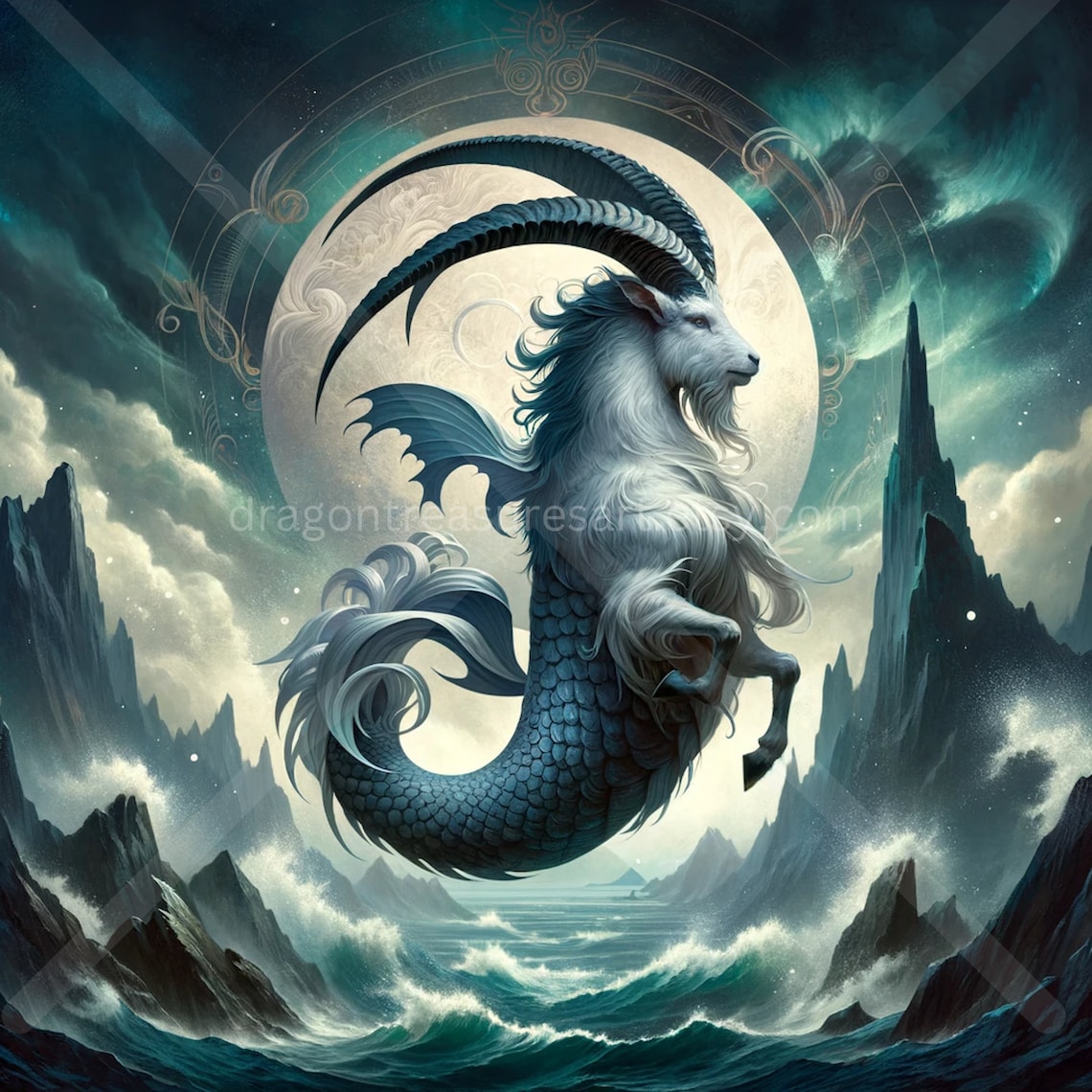 Capricorn Download: Digital Art, Instant Downloadable Wallpaper ...