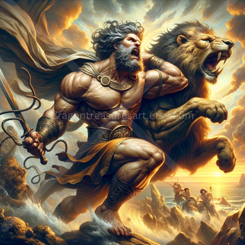 Hercules Download: Digital Art, Instant Downloadable Wallpaper ...