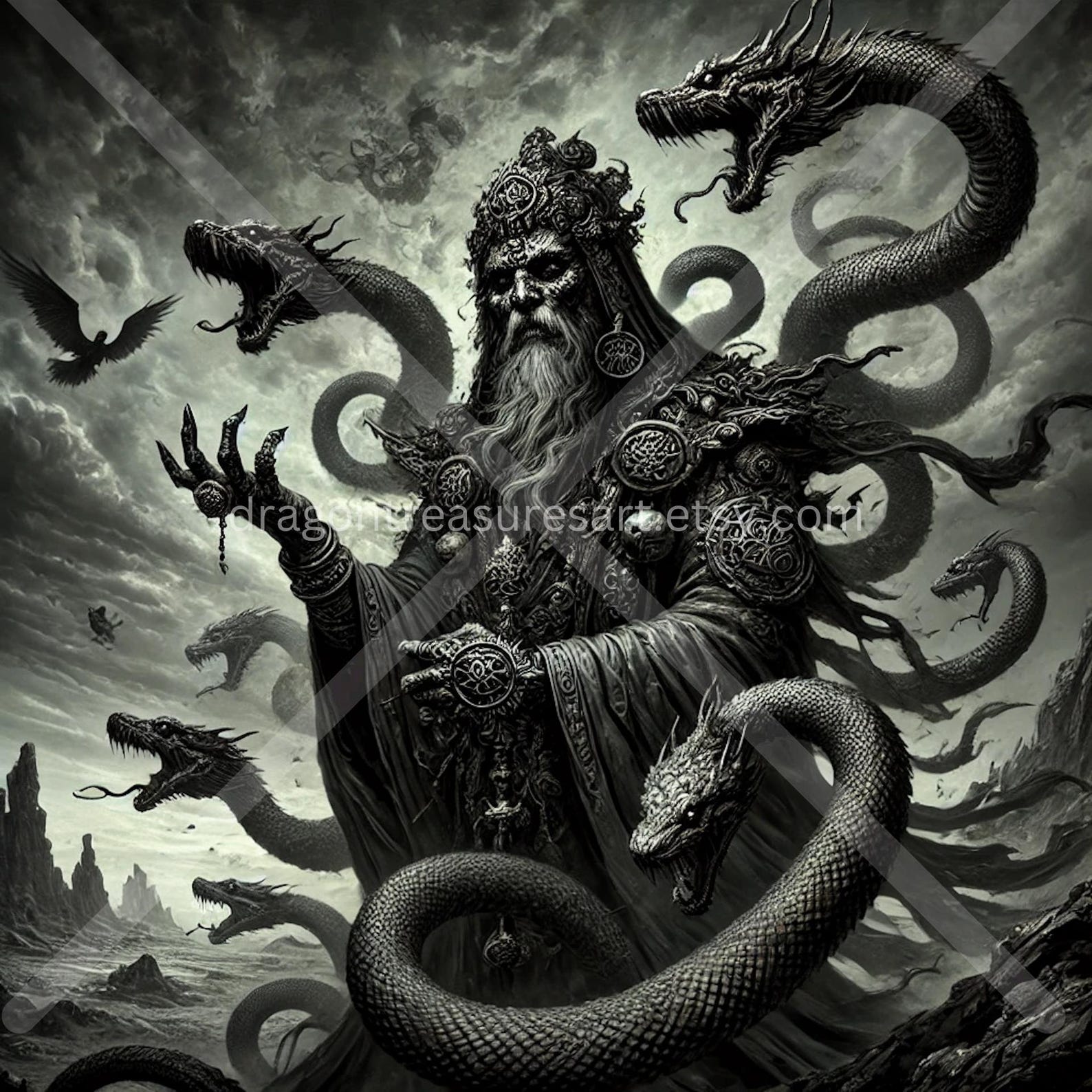 Zahhak Download: Digital Art, Instant Downloadable Wallpaper ...