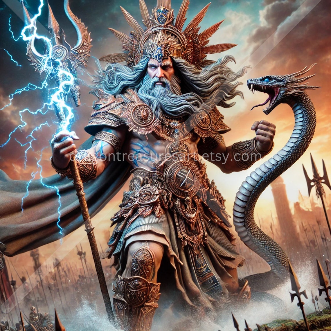 Marduk Download: Digital Art, Instant Downloadable Wallpaper ...