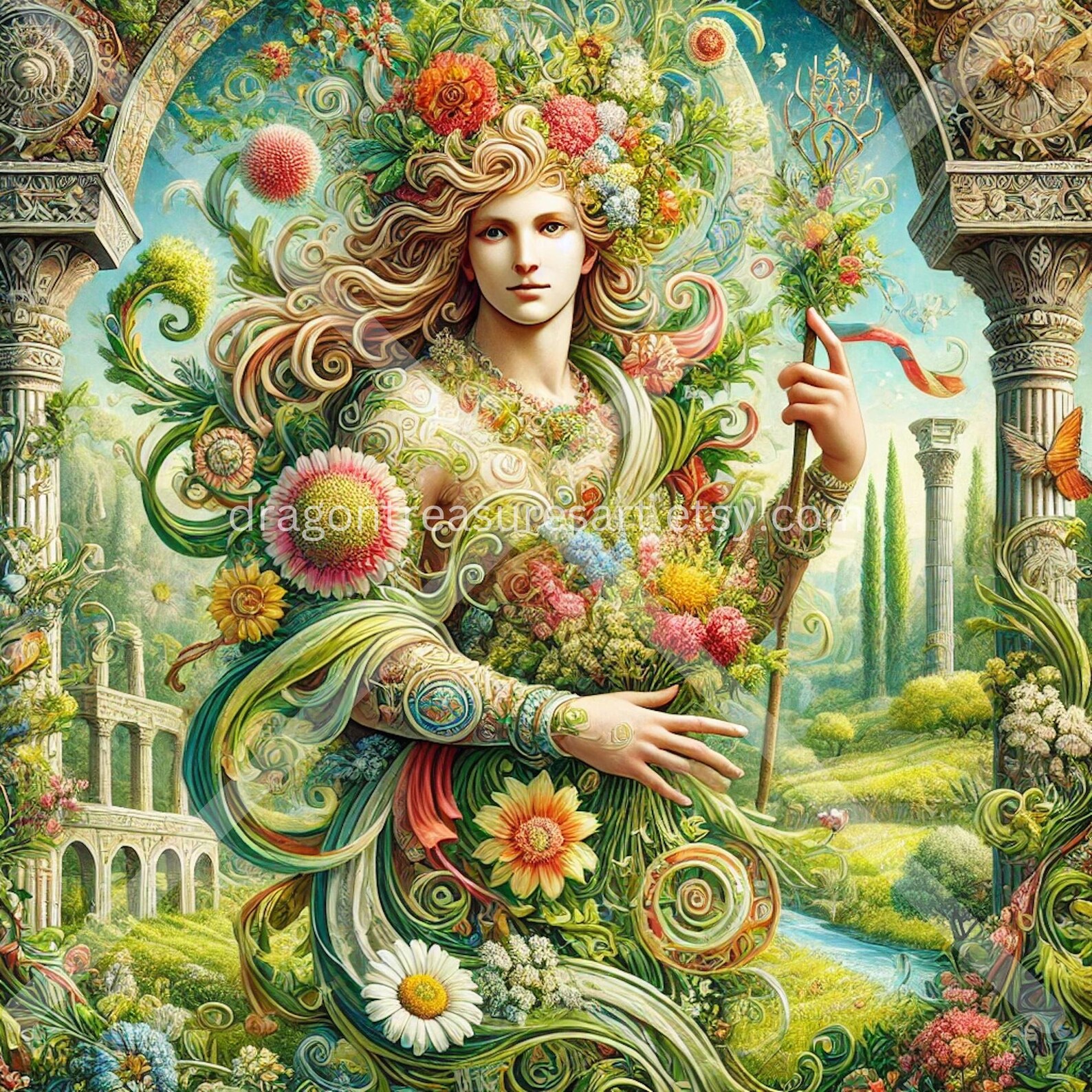 Jarilo Download: Digital Art, Instant Downloadable Wallpaper ...
