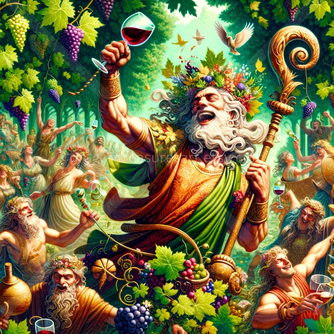 Dionysus Download: Digital Art, Instant Downloadable Wallpaper ...