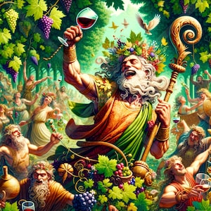 Dionysus Download: Digital Art, Instant Downloadable Wallpaper ...
