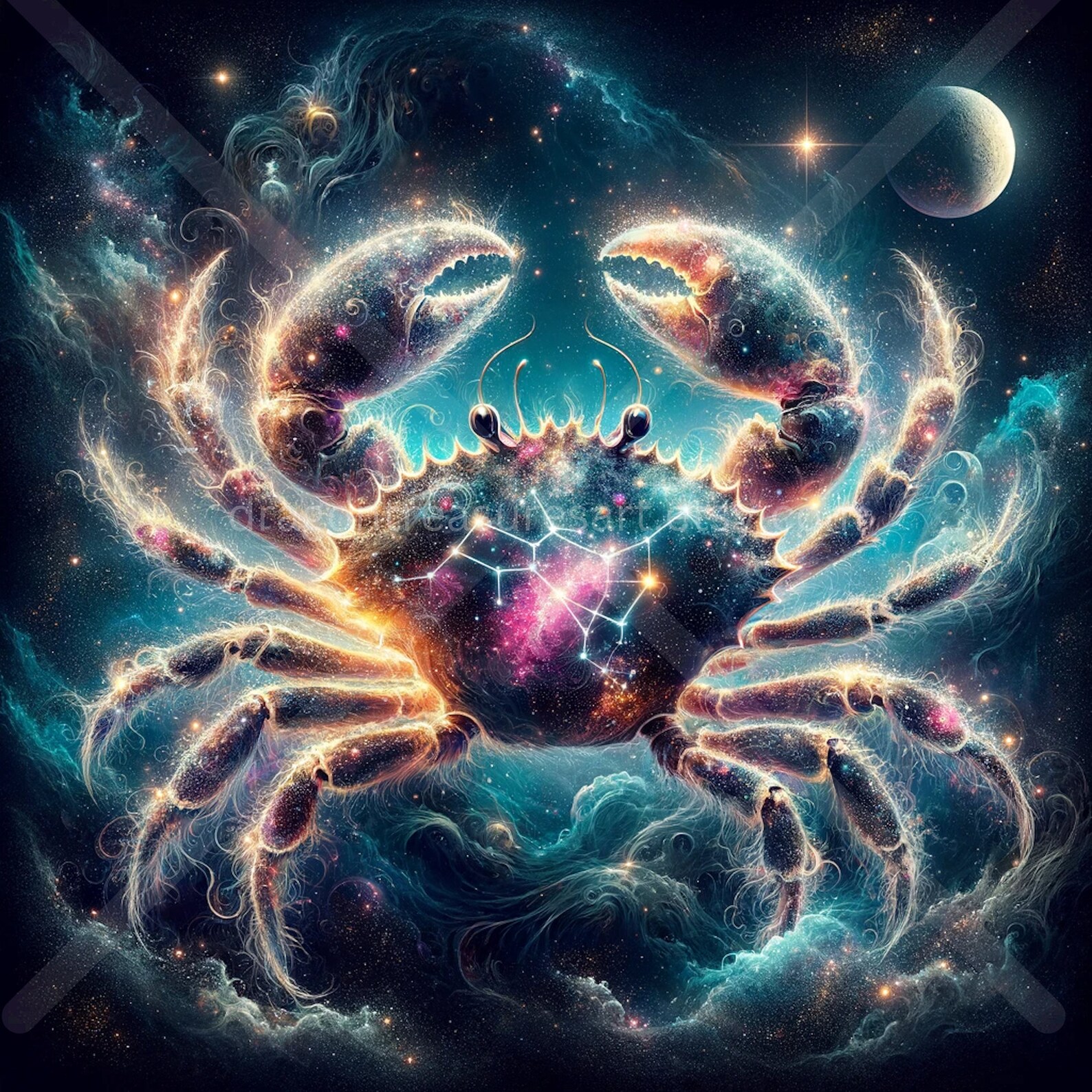 Cancer Download: Digital Art, Instant Downloadable Wallpaper ...