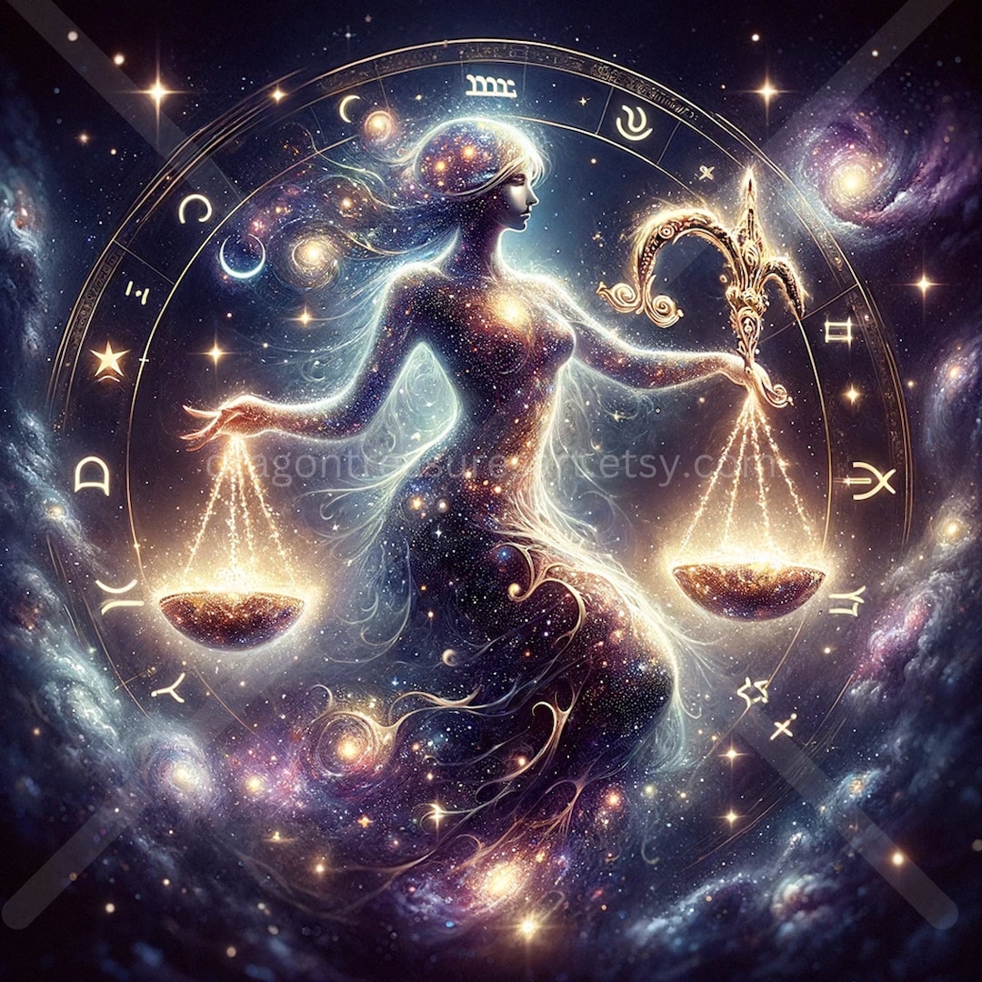 Libra Download: Digital Art, Instant Downloadable Wallpaper ...