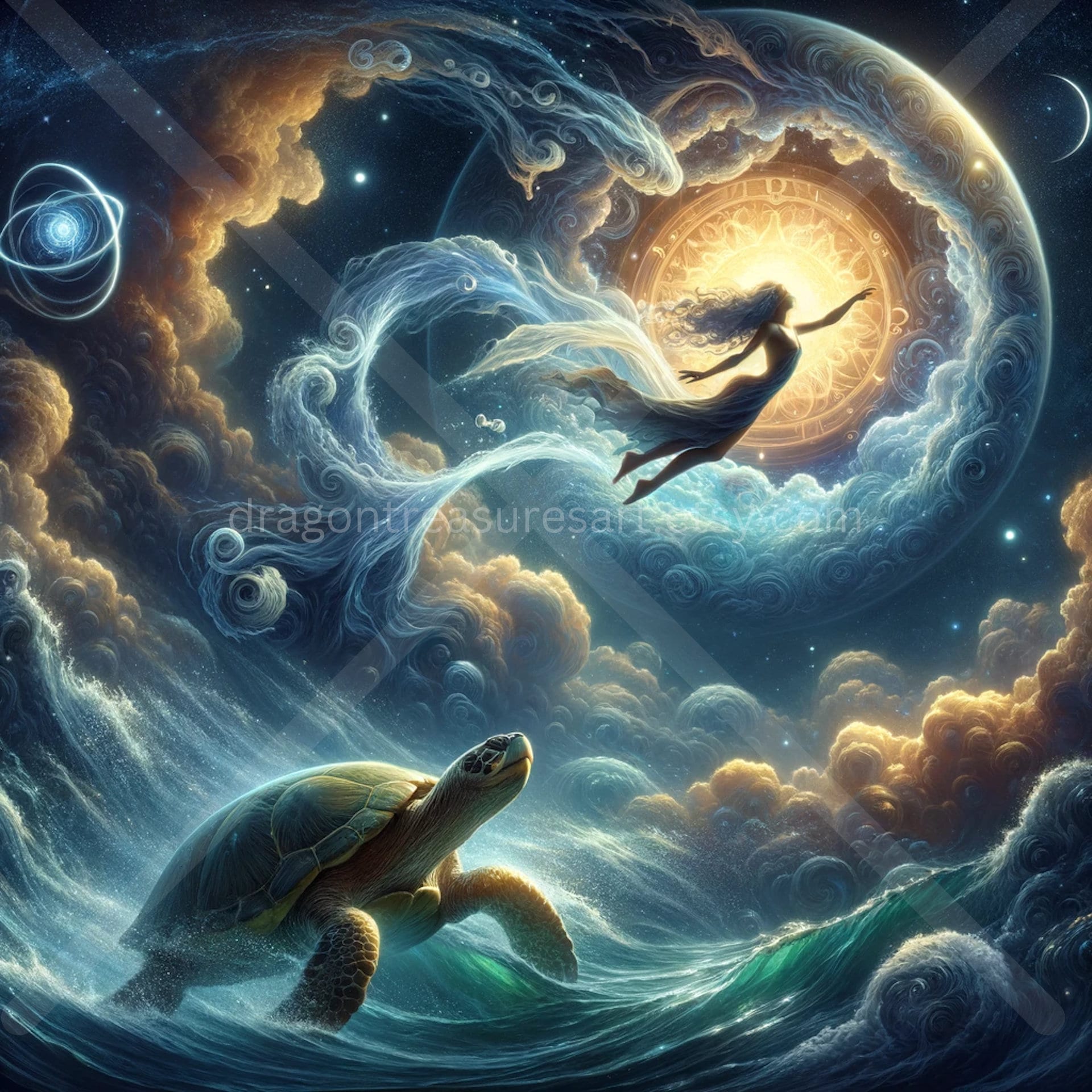 Sky Woman (atahensic) Download: Digital Art, Instant Downloadable ...