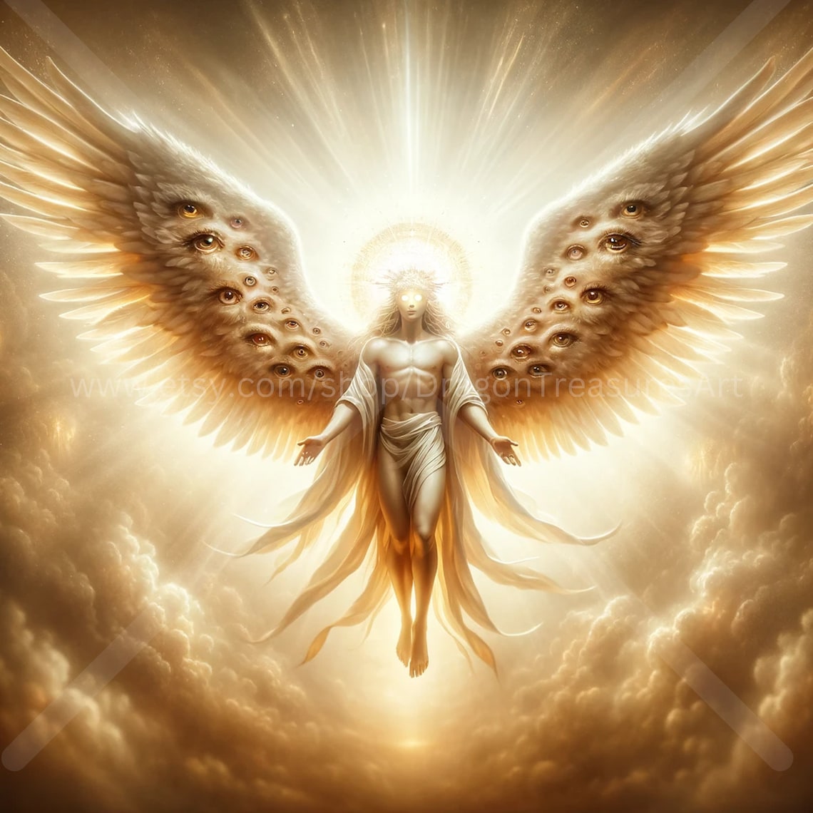 Seraphim Download: Digital Art, Instant Downloadable Wallpaper ...