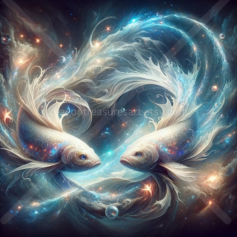 Pices Download: Digital Art, Instant Downloadable Wallpaper ...