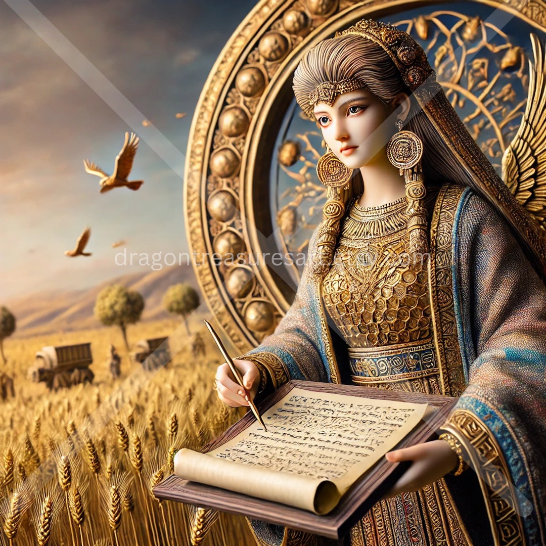 Nisaba Download: Digital Art, Instant Downloadable Wallpaper ...