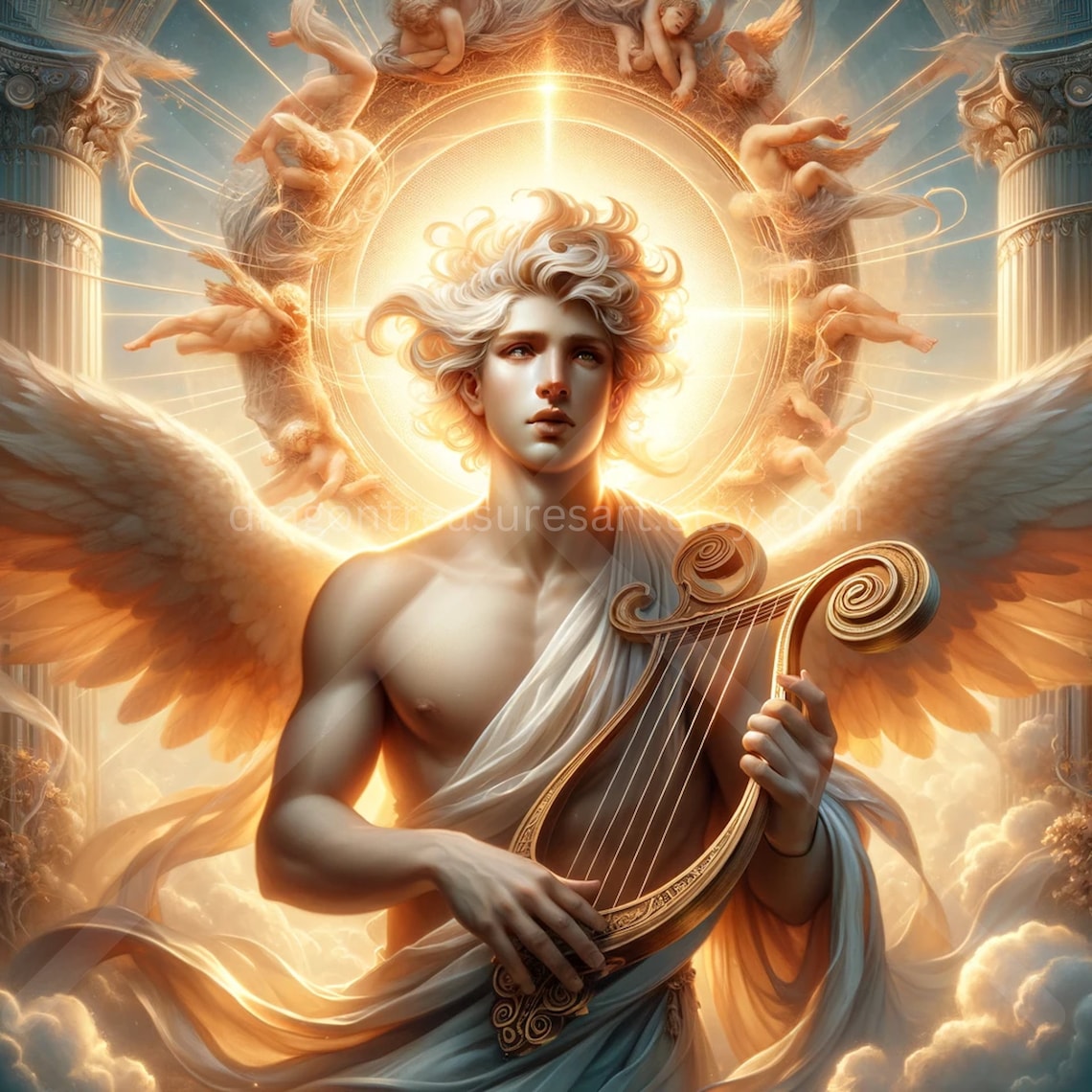 Apollo Greek Download: Digital Art, Instant Downloadable Wallpaper ...