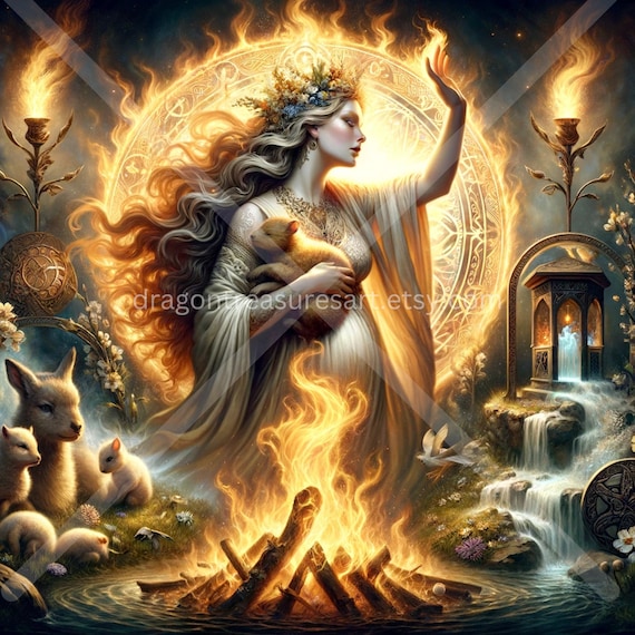 Brigid Celtic Goddess Wallpapers