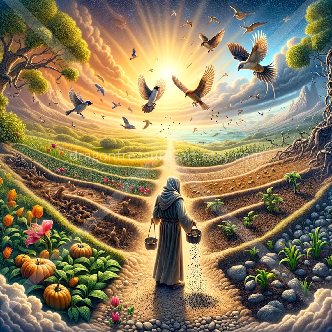 Parable of the Sower Download: Digital Art, Instant Downloadable ...