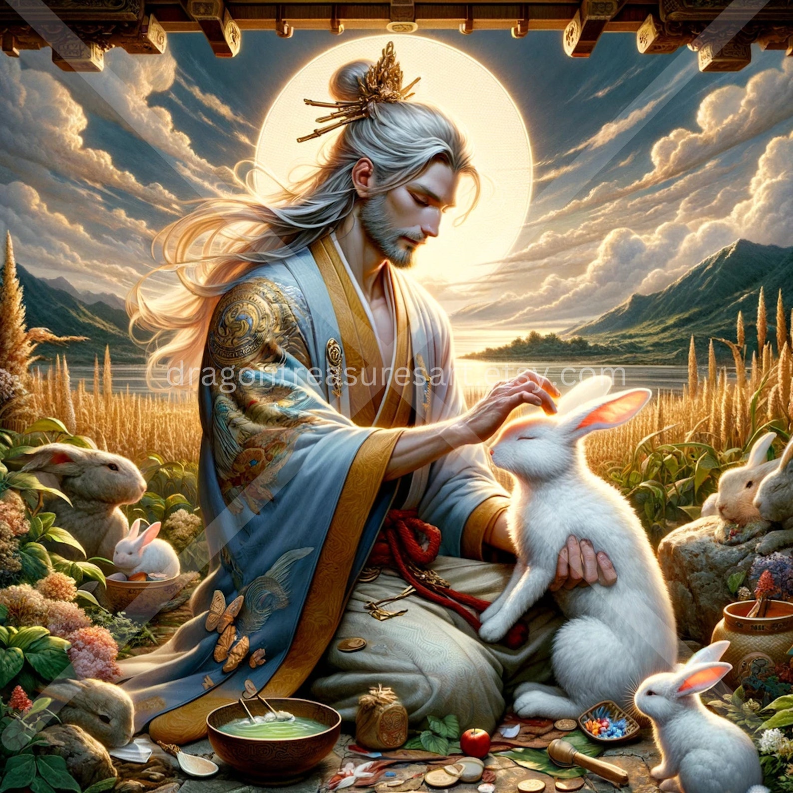 Okuninushi Download: Digital Art, Instant Downloadable Wallpaper ...