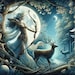 Artemis Download: Digital Art, Instant Downloadable Wallpaper ...