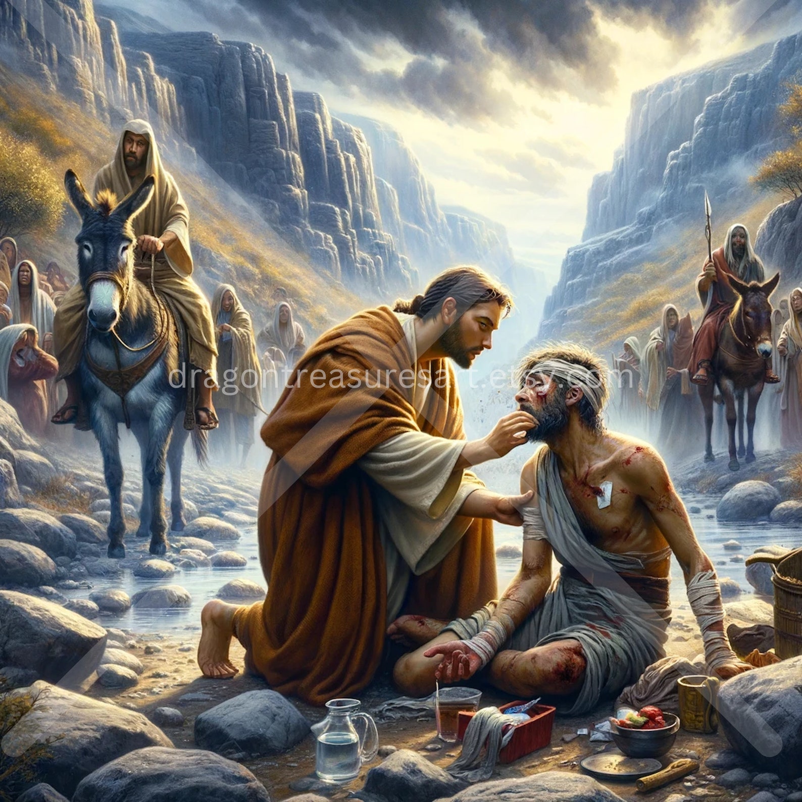 Good Samaritan Download: Digital Art, Instant Downloadable Wallpaper ...