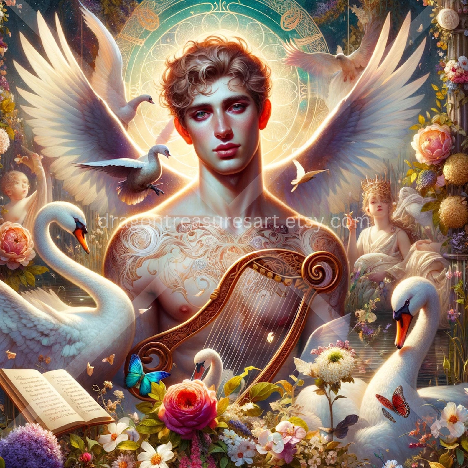 Aengus Download: Digital Art, Instant Downloadable Wallpaper ...