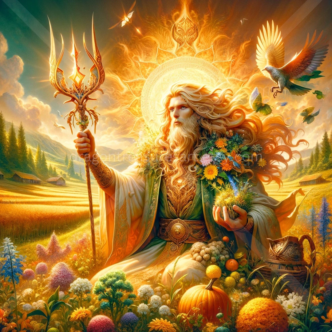 Freyr Download: Digital Art, Instant Downloadable Wallpaper ...