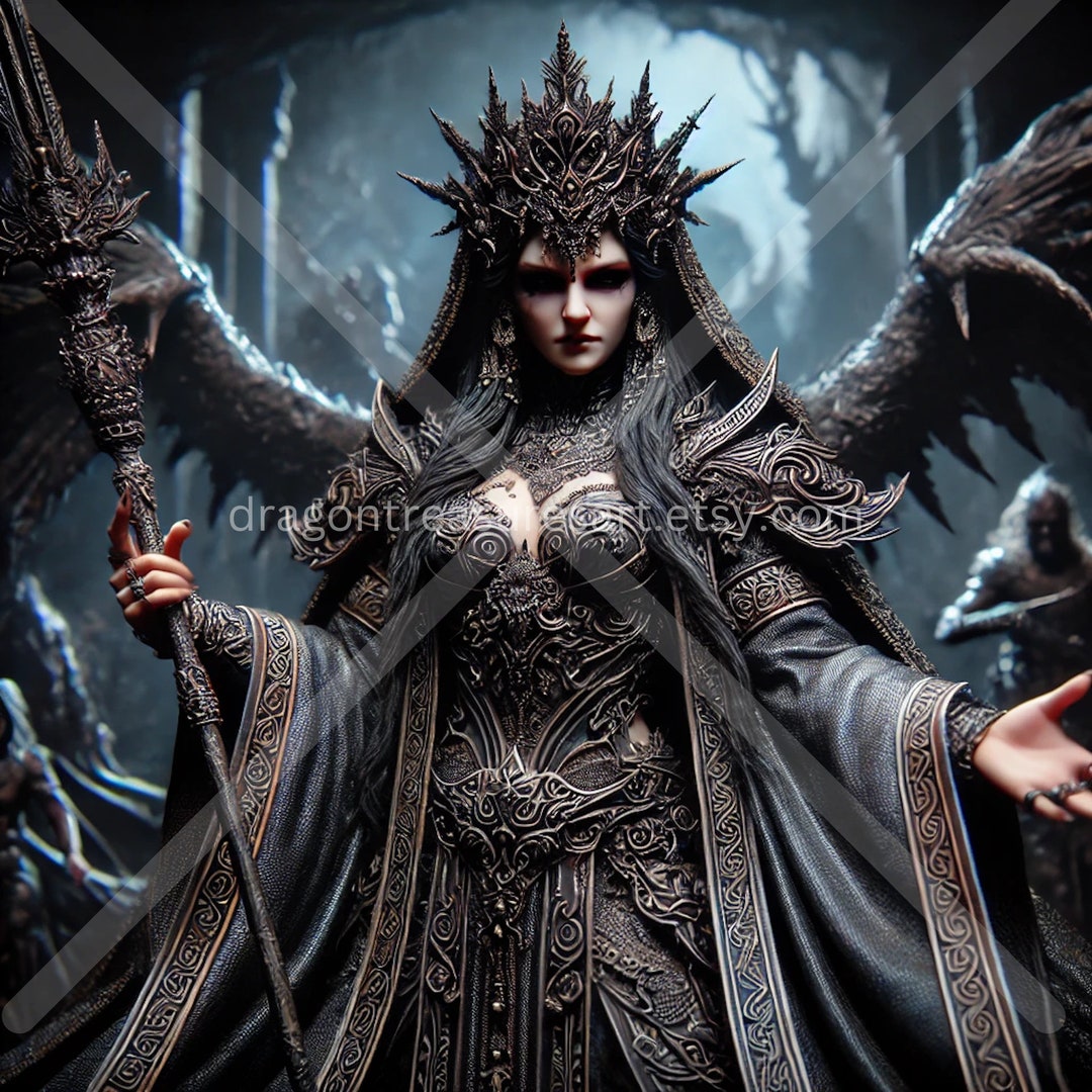 Ereshkigal Download: Digital Art, Instant Downloadable Wallpaper ...