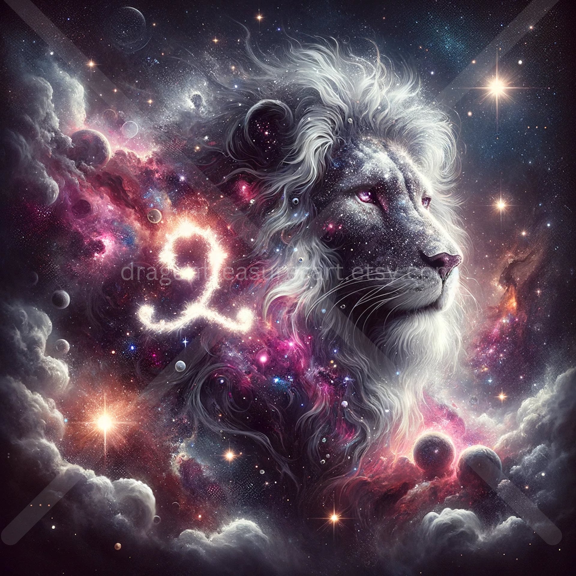 Leo Download: Digital Art, Instant Downloadable Wallpaper, Downloadable ...