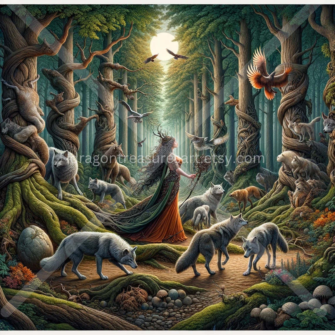 Medeina Download: Digital Art, Instant Downloadable Wallpaper ...