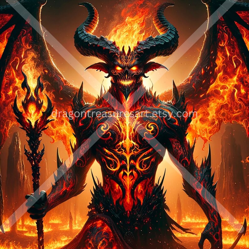 Arch Demon Download: Digital Art, Instant Downloadable Wallpaper ...