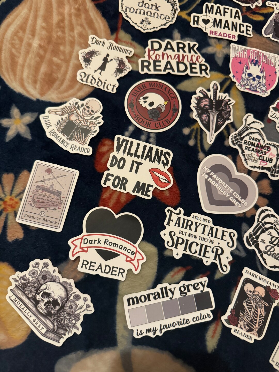 Dark Romance Lover Sticker Pack - Etsy