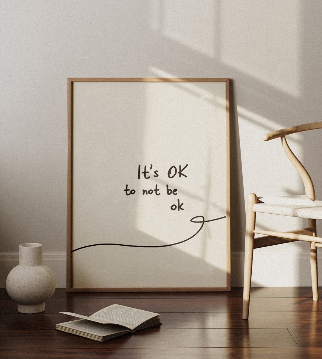 Mental Health Poster Quote - Etsy