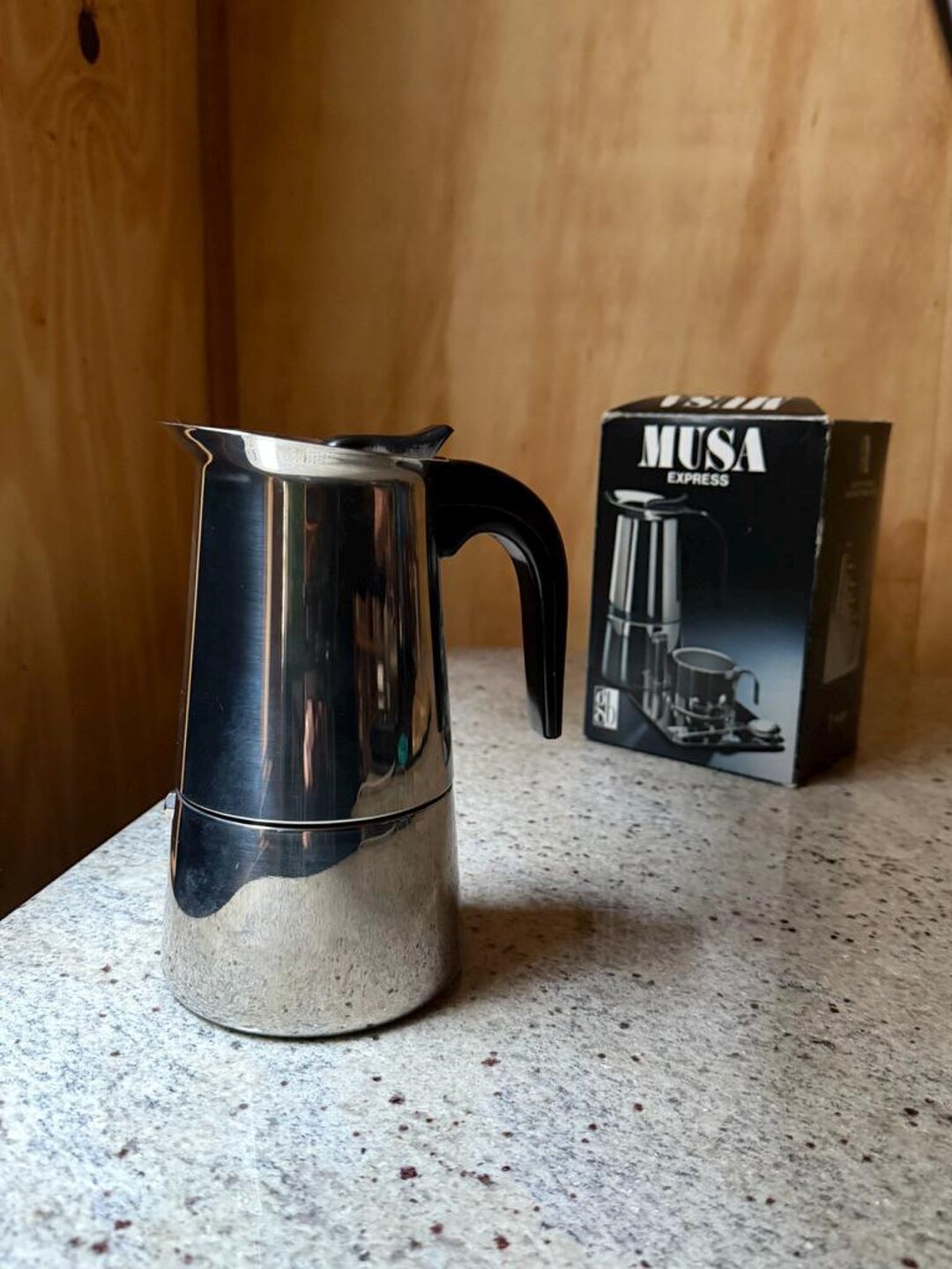 Bialetti Musa Stainless Steel Moka Pot, Italian Espresso Maker - Etsy