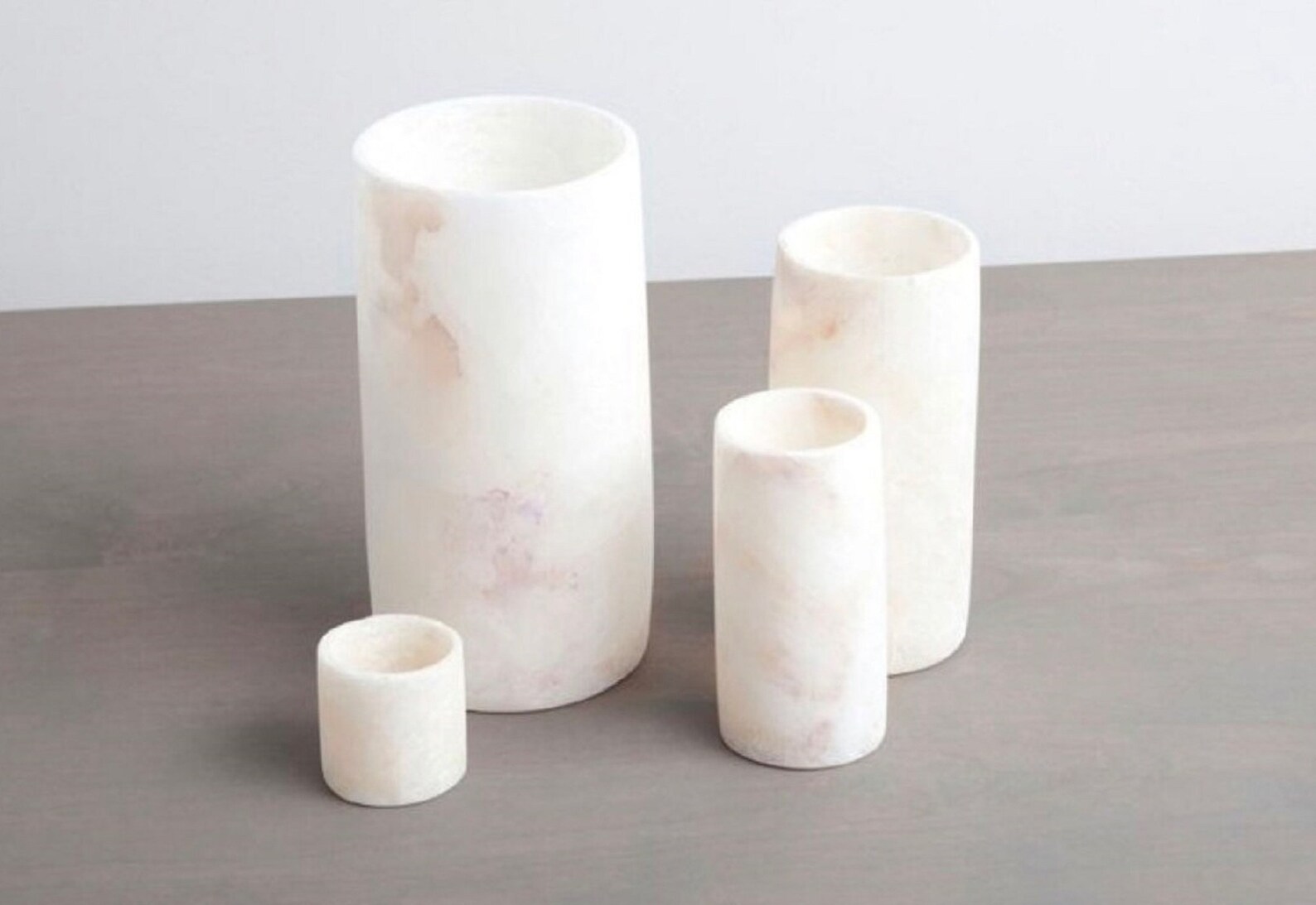 Alabaster Stone, Tea Light Candle Holder, Alabaster Candle Holder ...