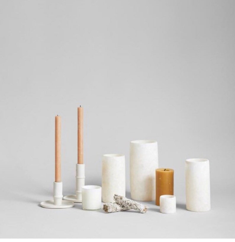 Alabaster Stone, Tea Light Candle Holder, Alabaster Candle Holder ...