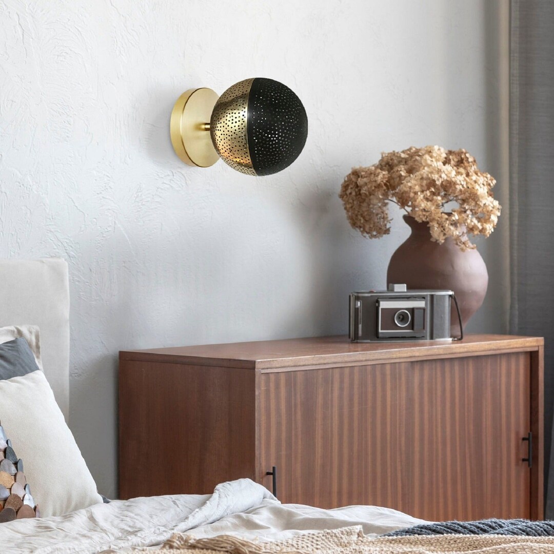 Taheya Brass Ceiling Flush Mount Handmade, Wall Scone, Check Our Other ...