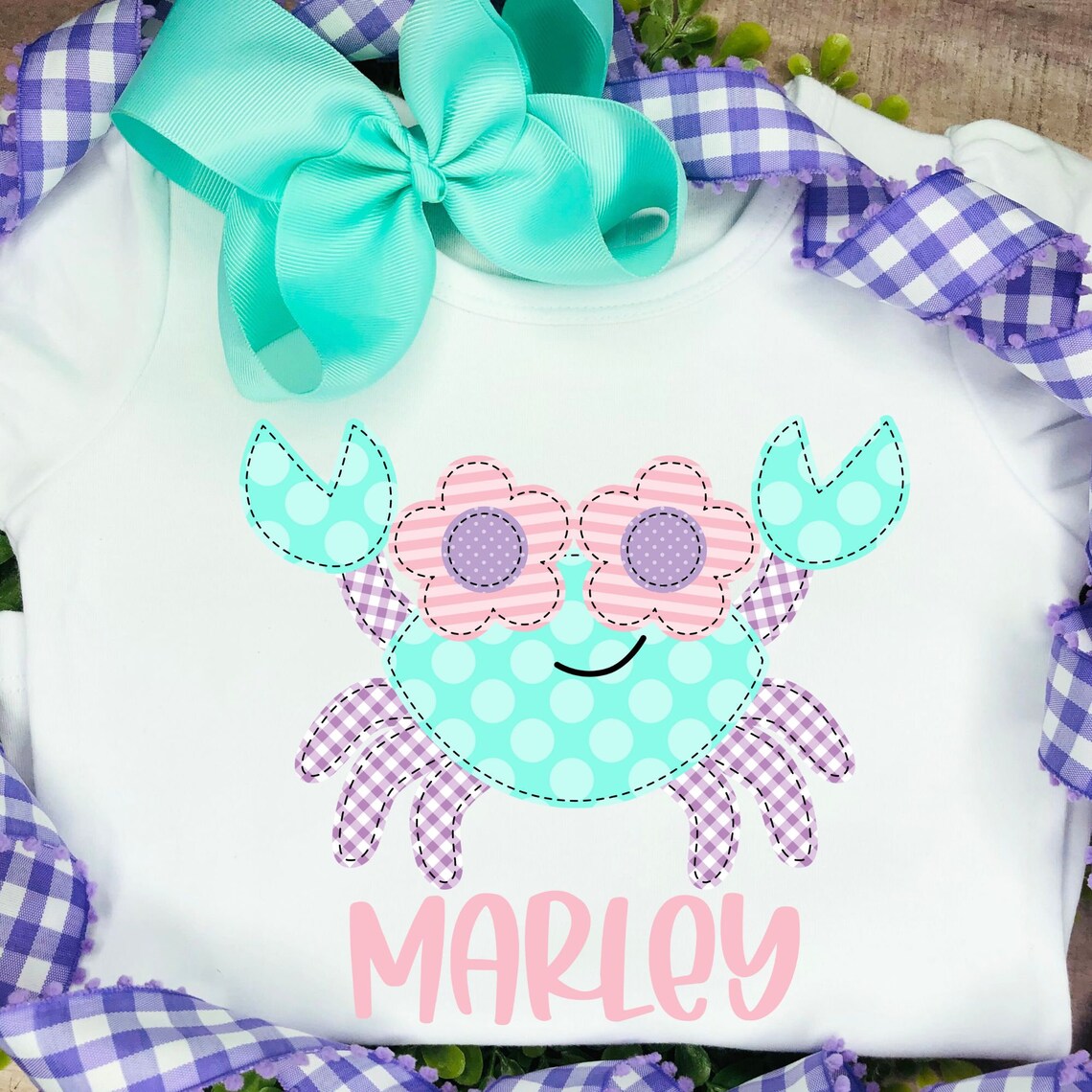 Groovy Crab Faux Applique PNG Design, Summer Crab Design, Kids ...