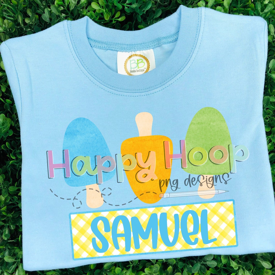 Watercolor Popsicle Trio Name Plate PNG Design, Ice Cream Trio PNG ...