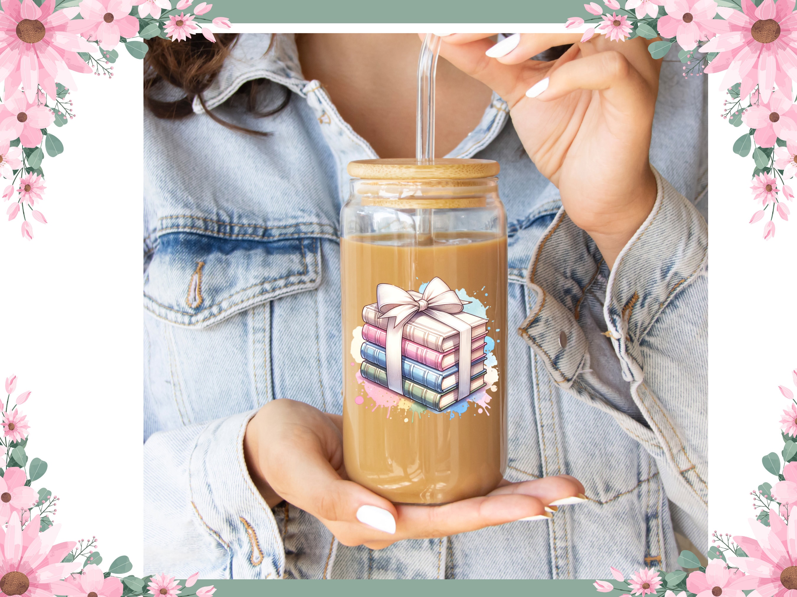 Coquette Bundle of Books Png, Coquette Book With Bow, Coquette Book ...