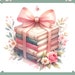 Coquette Bundle of Books Png, Coquette Book With Bow, Coquette Book ...