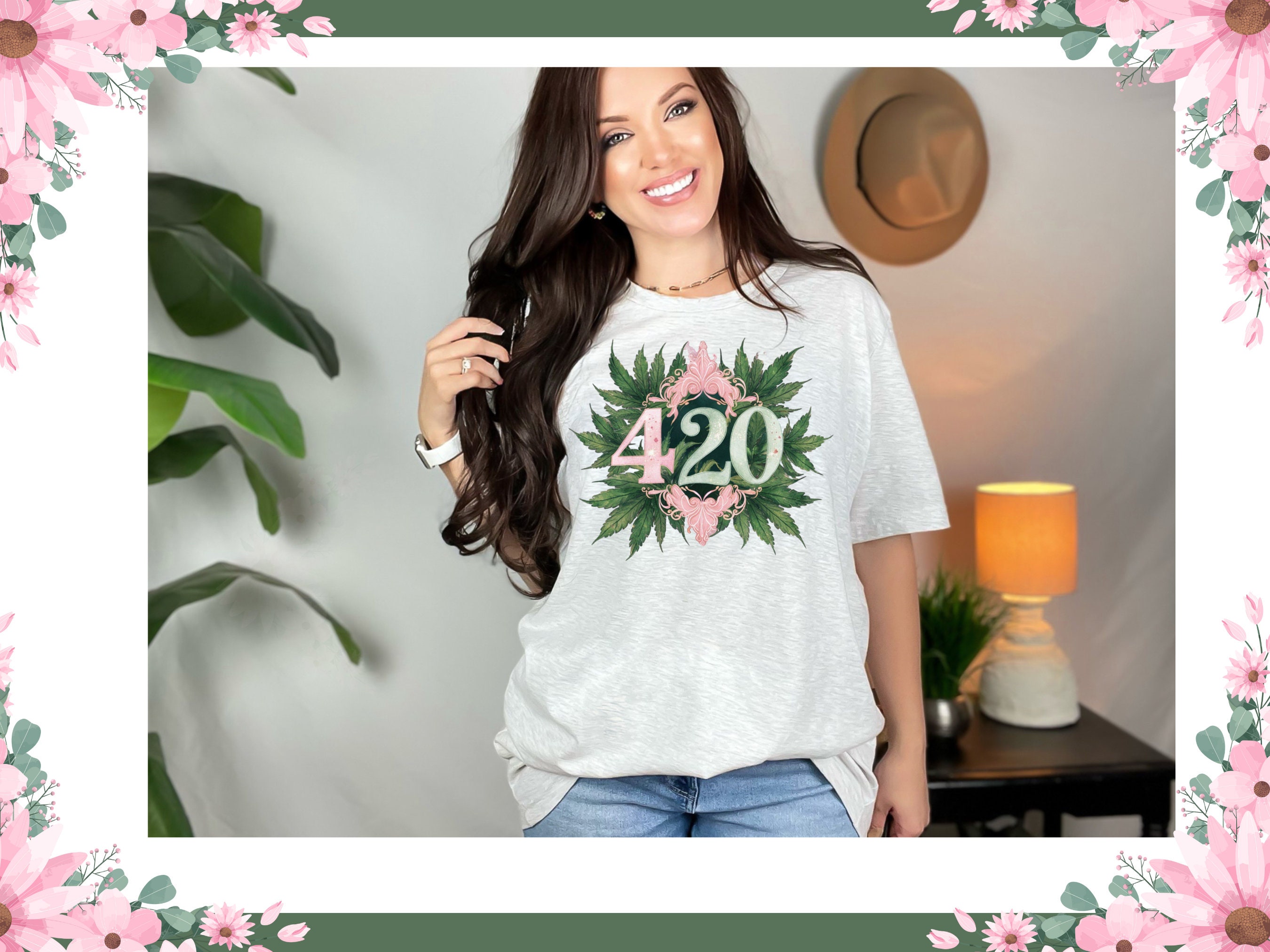 Coquette 420 Png, Mary Jane Pink, Fancy Png Cannabis Art, Girly 420 ...