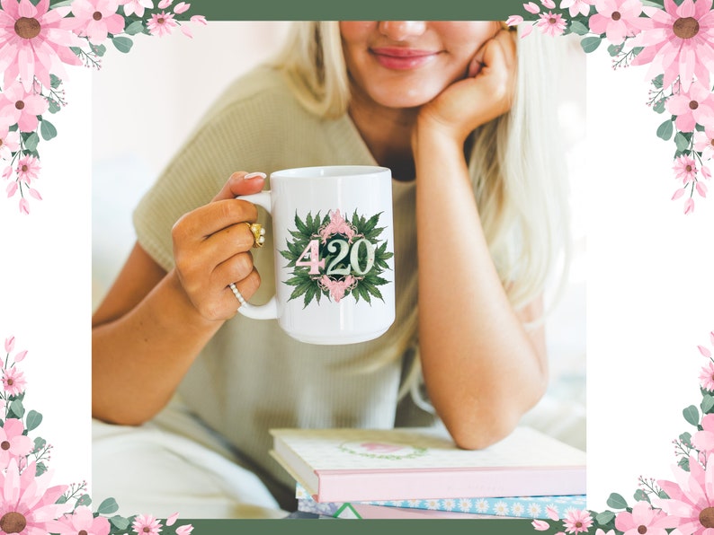 Coquette 420 Png, Mary Jane Pink, Fancy Png Cannabis Art, Girly 420 ...