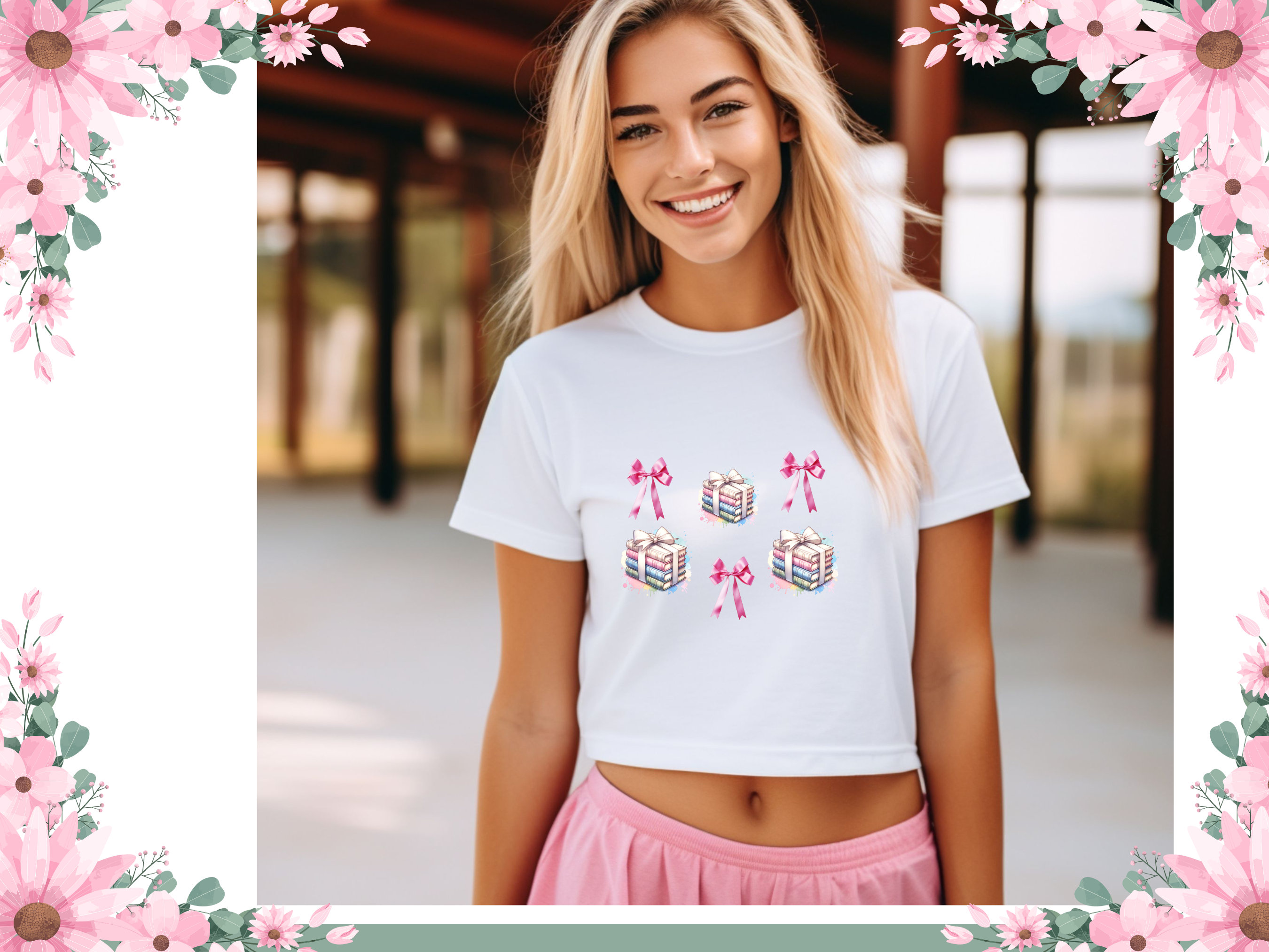 Coquette Bundle of Books Png, Coquette Book With Bow, Coquette Book ...