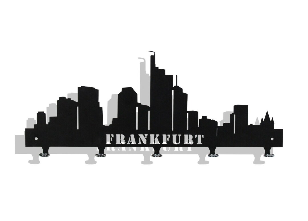 Skyline Frankfurt Keyboard Hook Rack Keyboard Hessen Metal With 5 Hooks ...