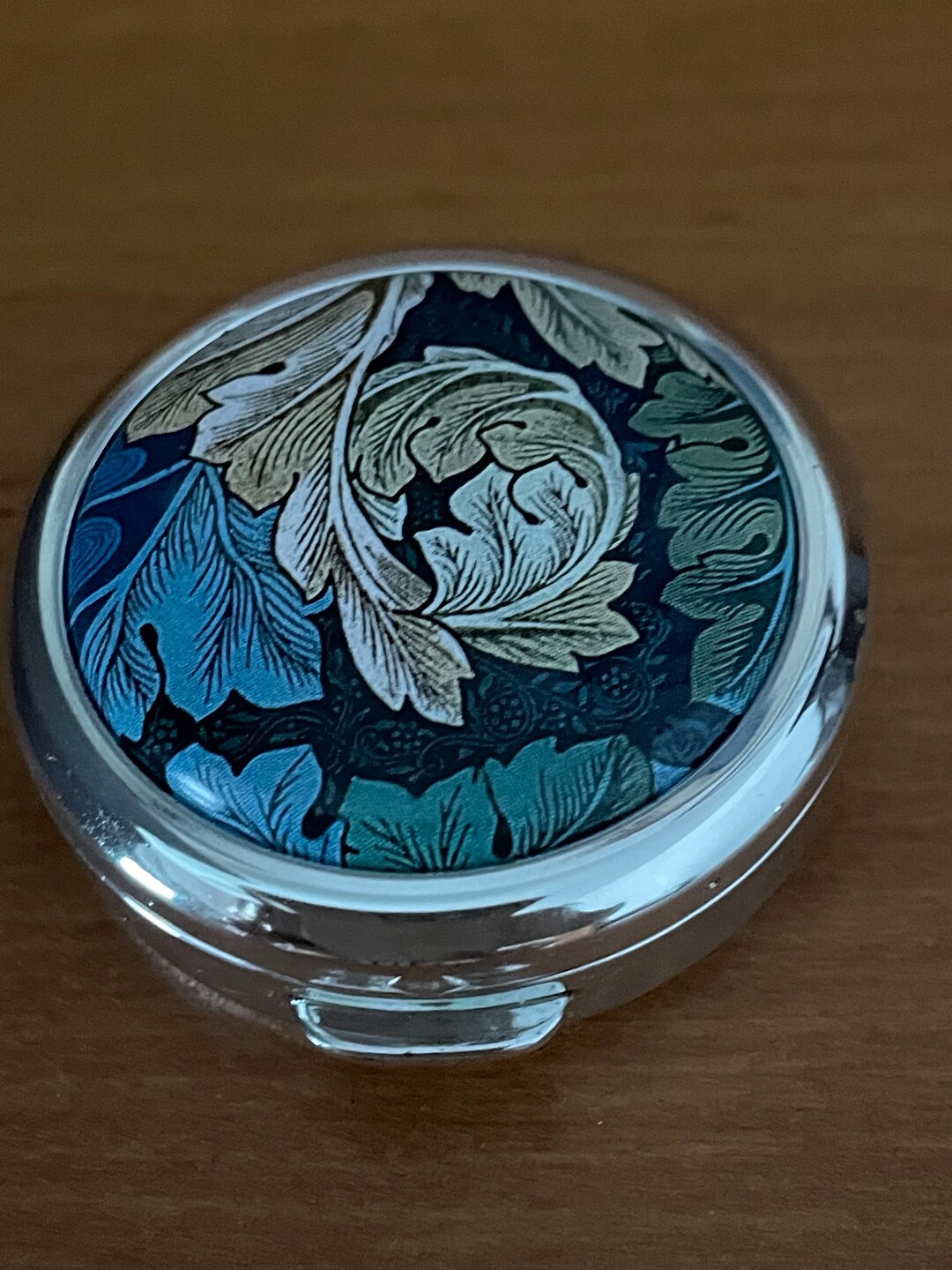 1990s Stratton Pill Box, William Morris Acanthus Design, Never Used ...