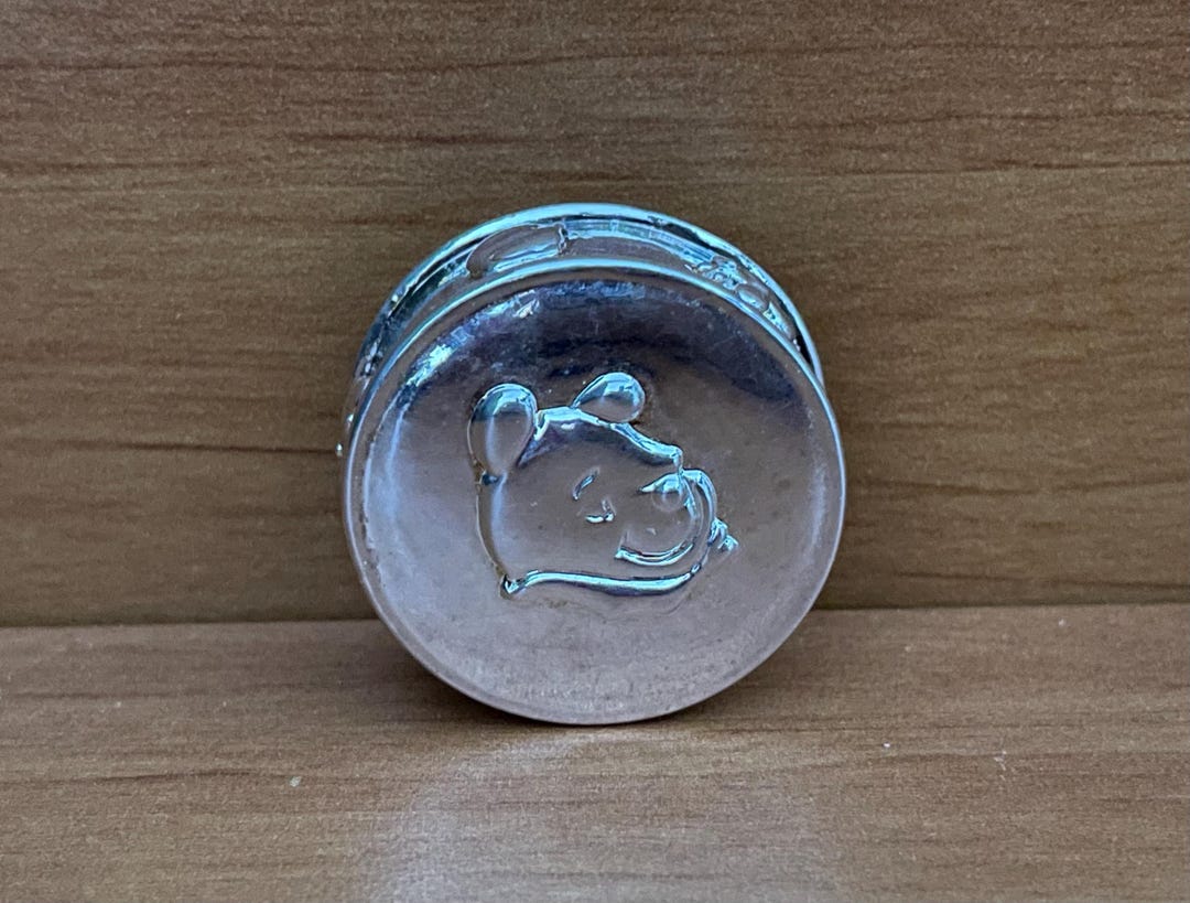 Disney Winnie the Pooh Silver Plated Trinket Pot, Disney Collector ...