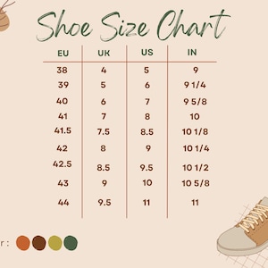 Ultimate Shoe Size Chart | Printable and Digital Shoe Sizing Guide for ...