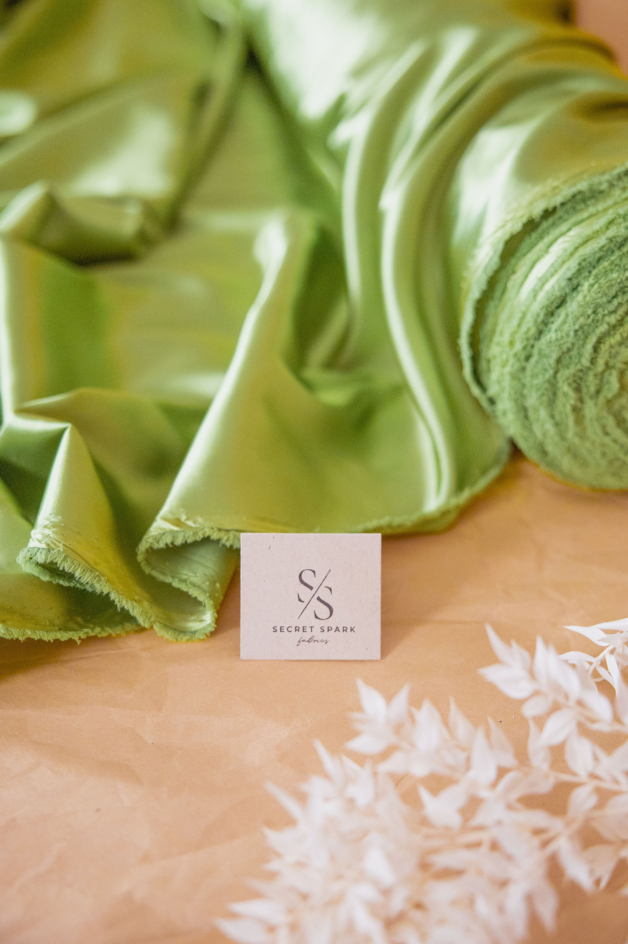 Moss Green Soft Silky Satin Charmeuse Fabric 1 Way Stretch, Perfect for ...